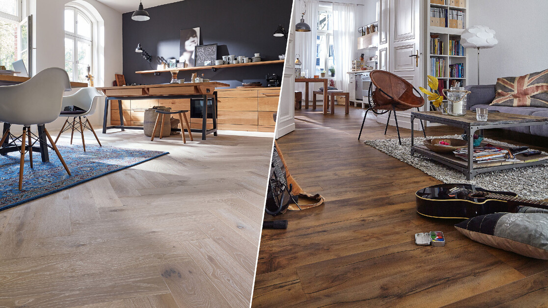 Parquet or laminate flooring? What’s the difference?