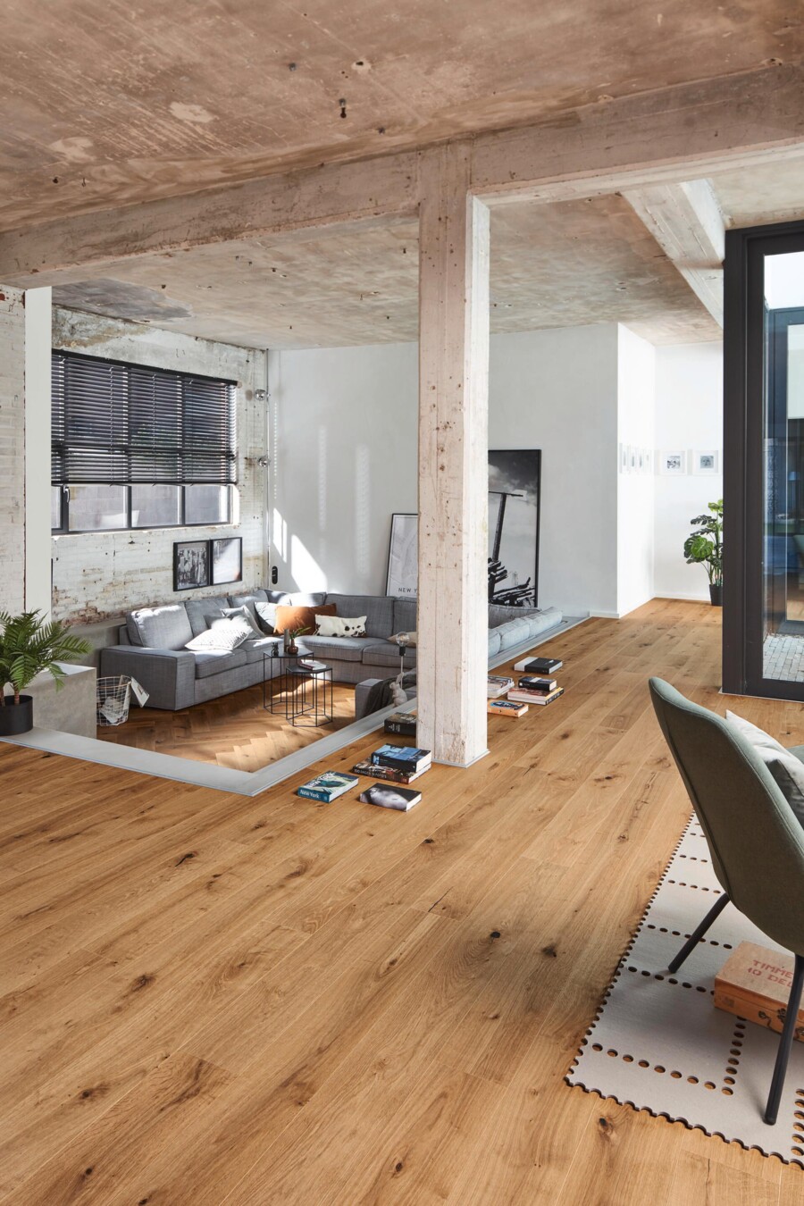 Parquet flooring Authentic oak lightly smoked look 09027 MEISTER