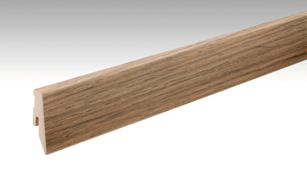 Skirting boards in a consistent decor Cognac rustic oak 06256 MEISTER