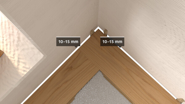 Pose du parquet à bâtons rompus - Pose - Conseil