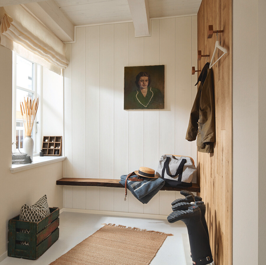 Feuchtraumpaneele sind die ideale Alternative zu Fliesen im Badezimmer