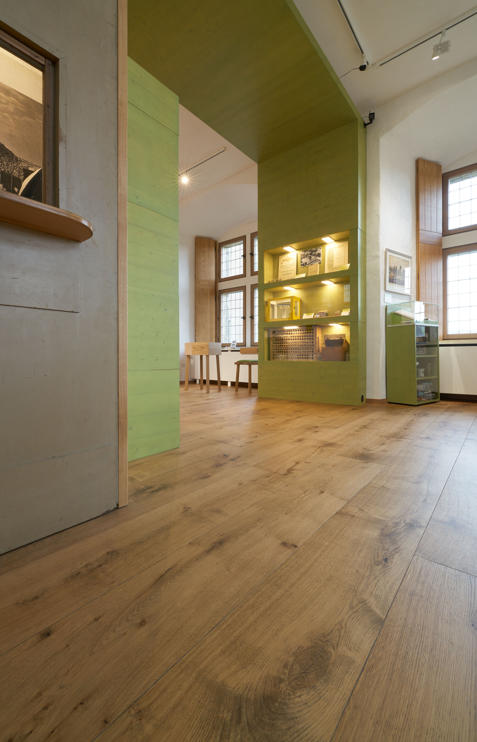 High-tech wood flooring goes medieval