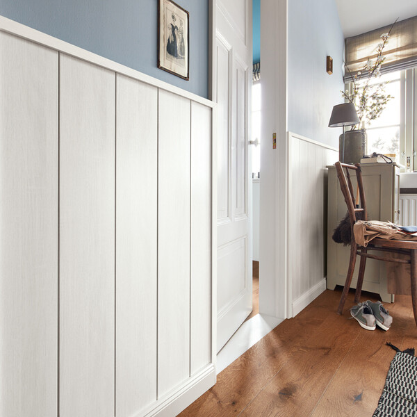 Paneele in Weiß - ein zeitlos schöne Wand- und Deckengestaltung