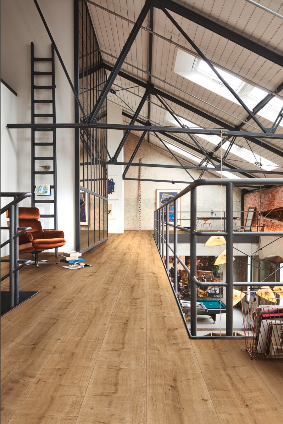 Laminate flooring Big lake oak 07155 MEISTER