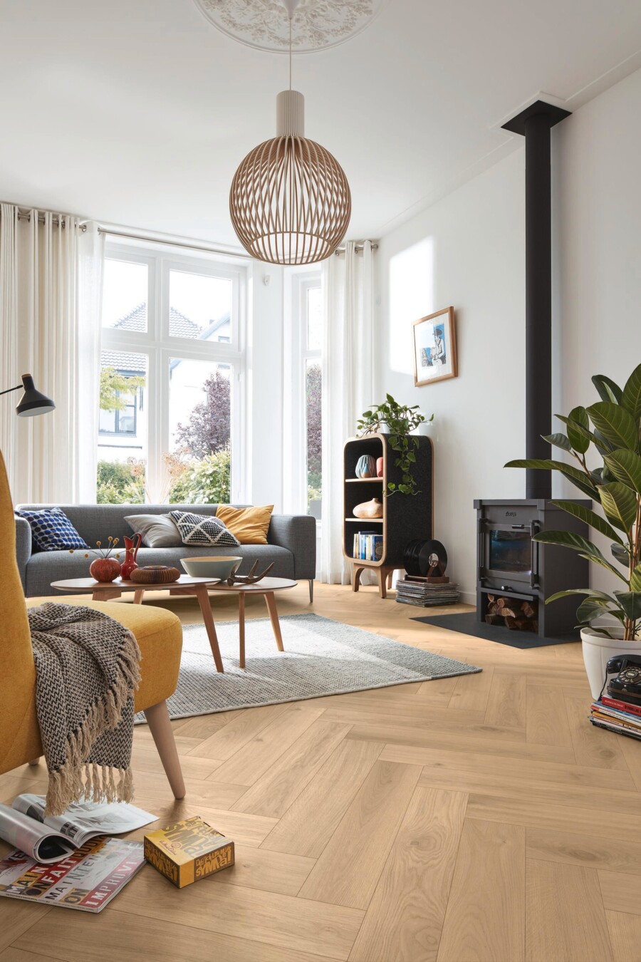 Parquet flooring Authentic cream oak 09020 MEISTER