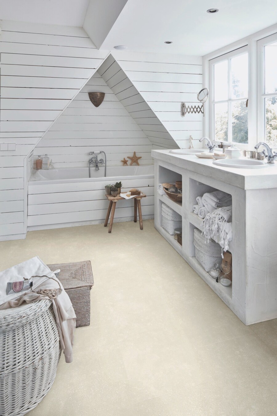 Design flooring White stone 07440 MEISTER