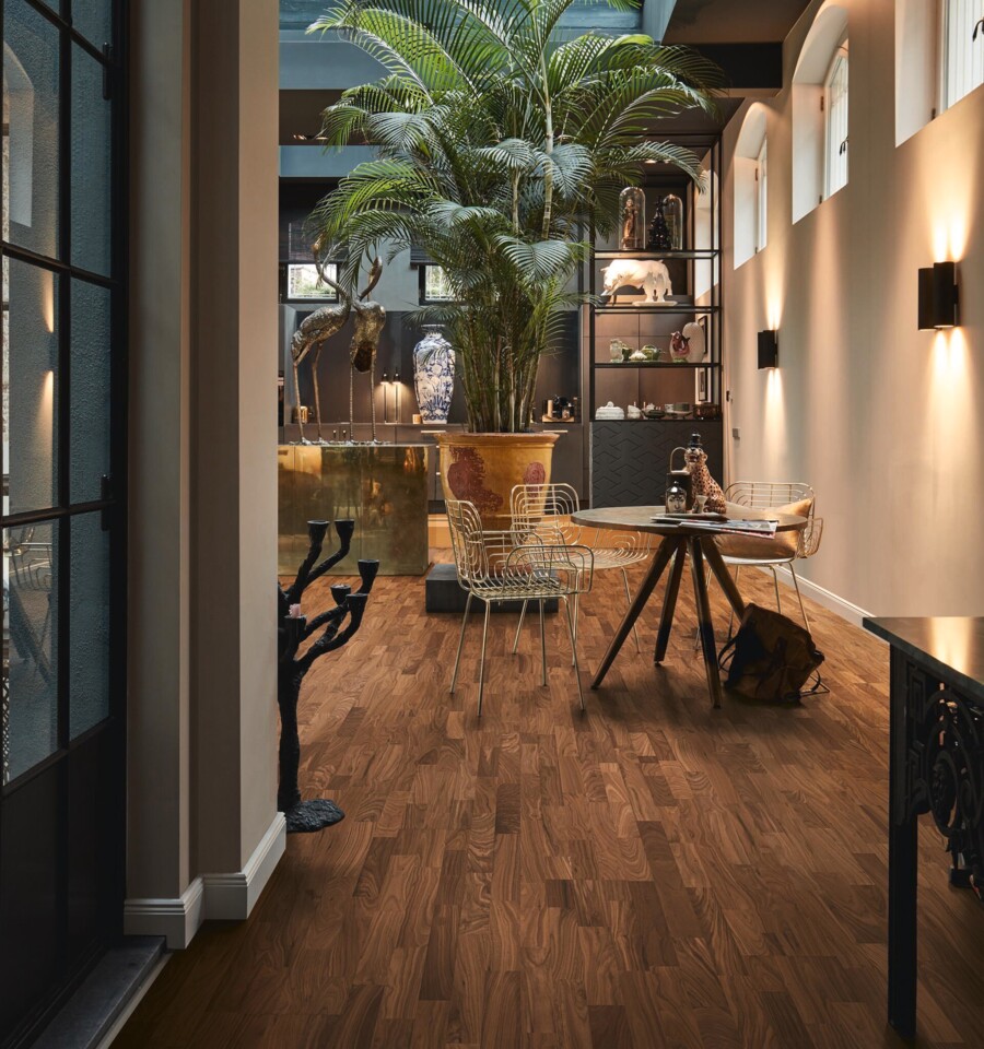 Parquet flooring American walnut harmonious 09043 MEISTER
