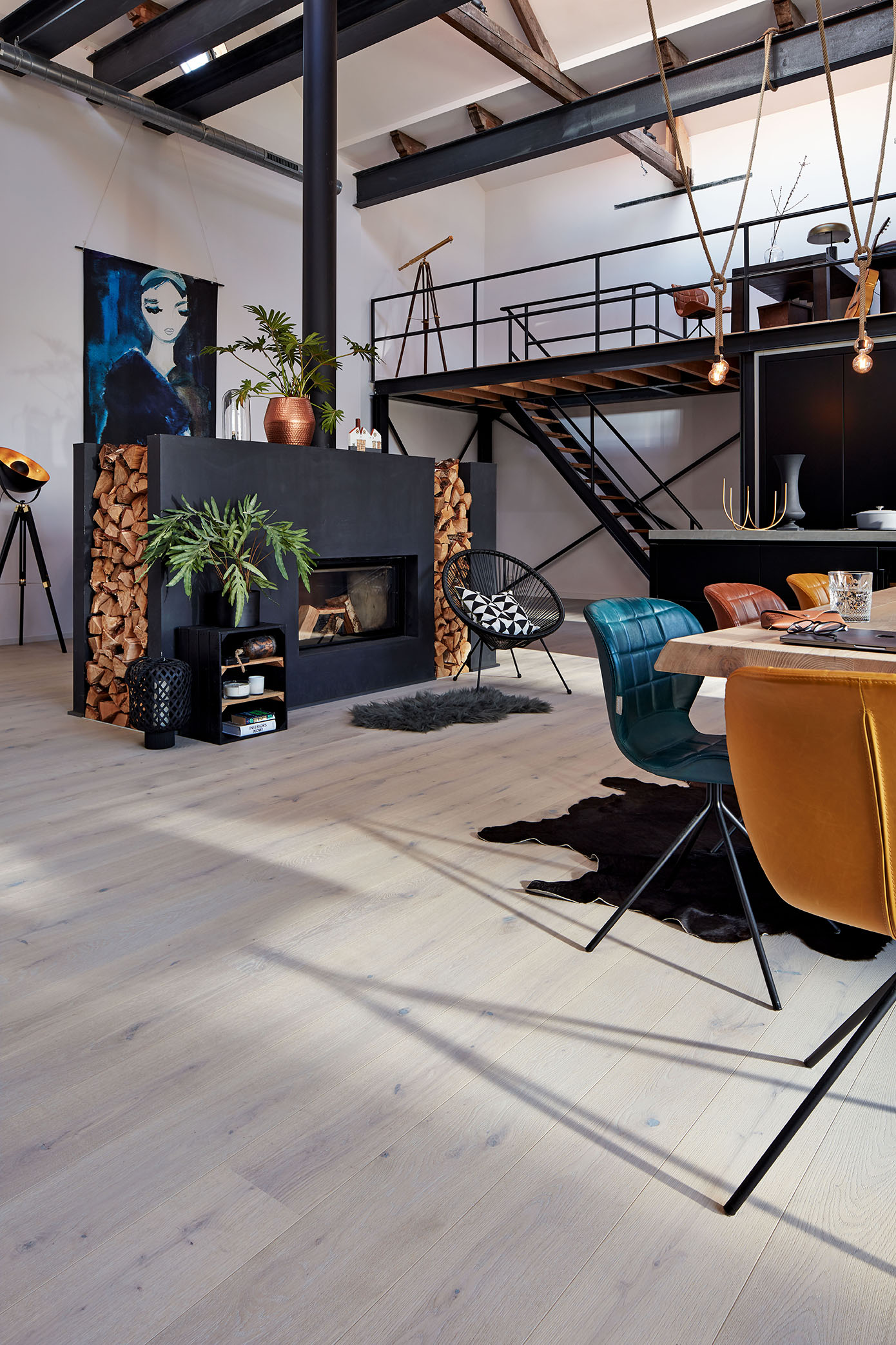 How to make a real statement with character floors